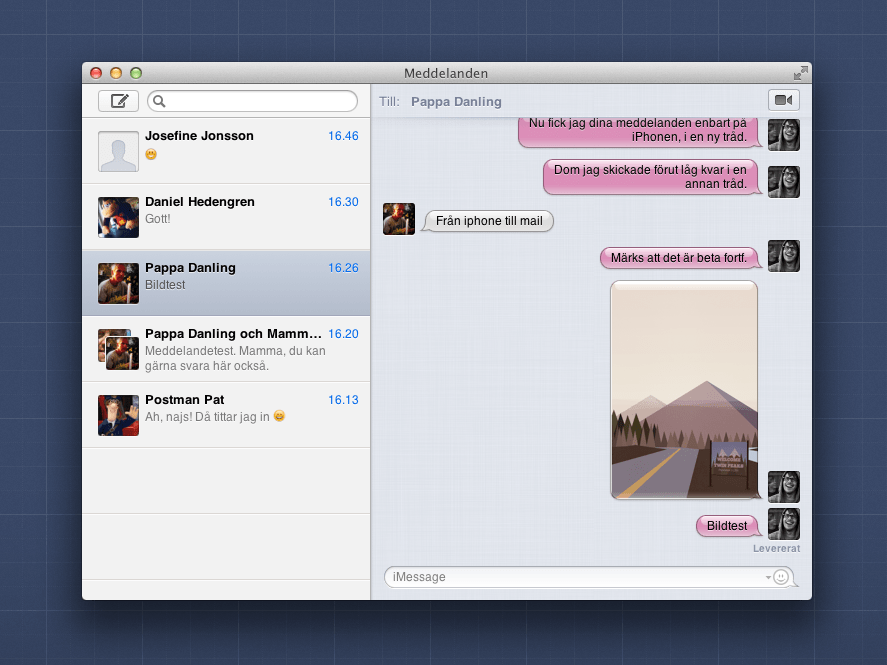 OS X Mountain Lion ger oss iMessage till datorn - Nutopia